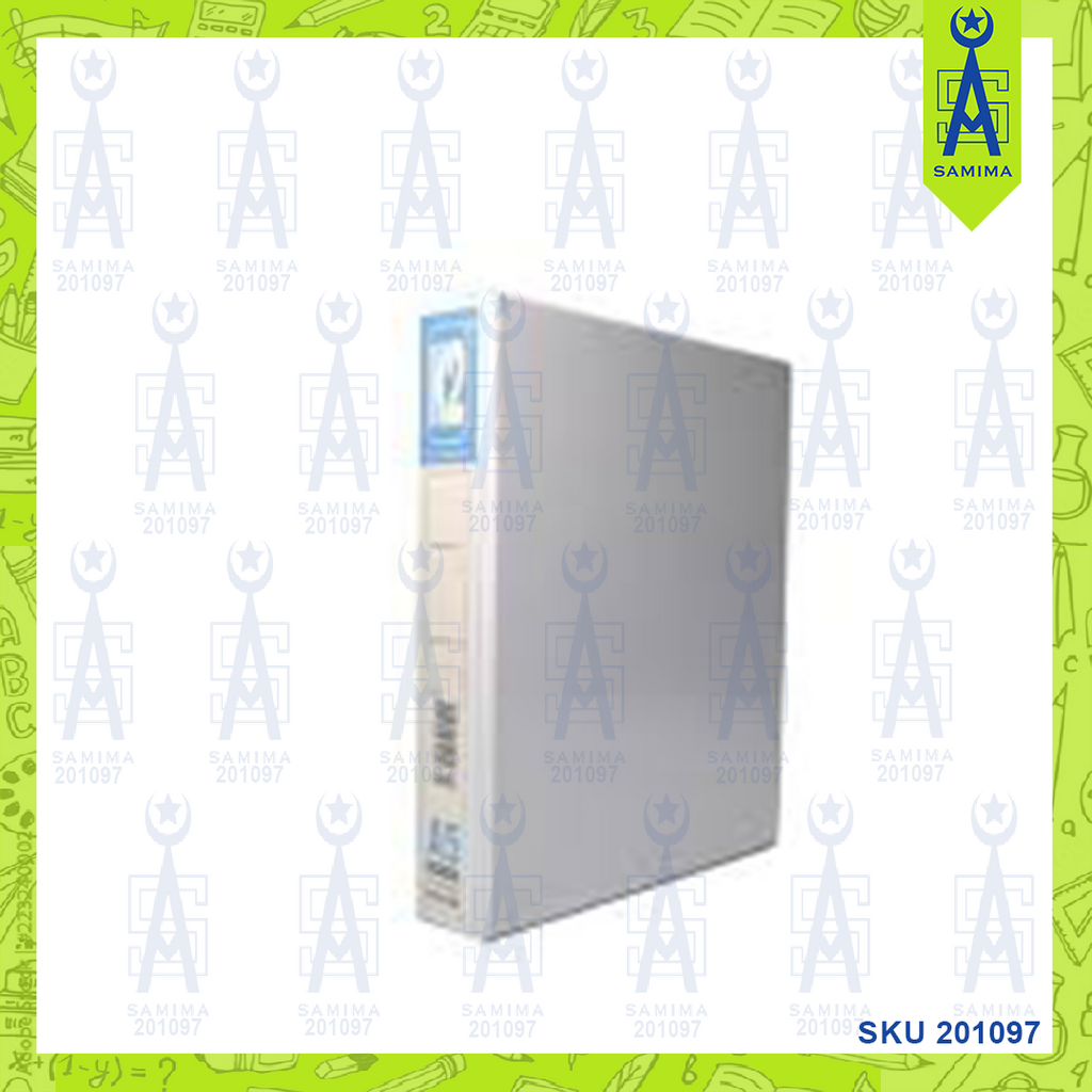 EMI / K2 2D RING LAMINATING FILE (WHITE) A5 25MM – Samima