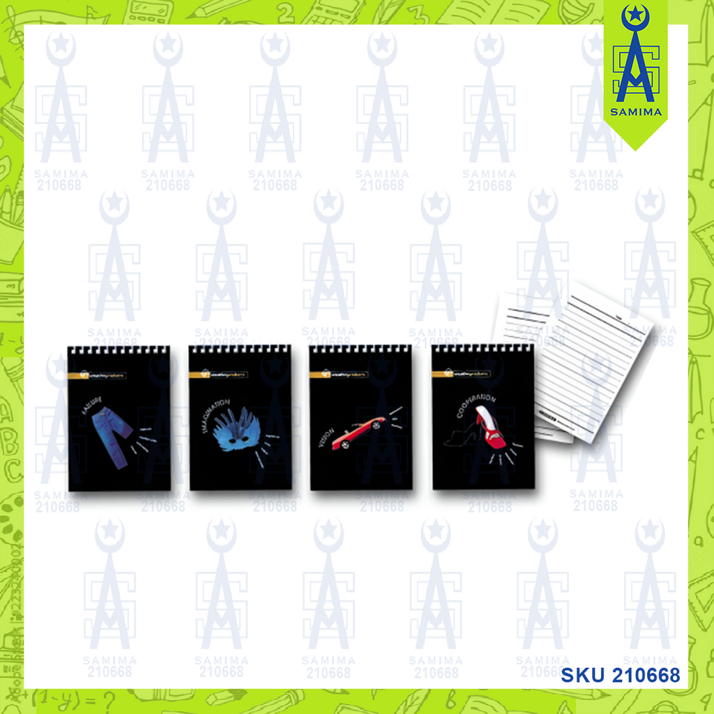 CP NOTE BOOK SMALL A7 MIX SCNB-4190 – Samima