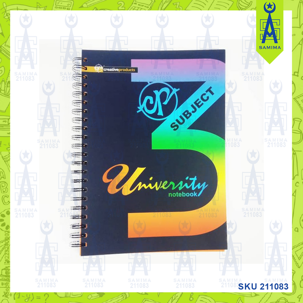 CP 3 SUBJECT UNIVERSITY NOTE BOOK A5 – Samima