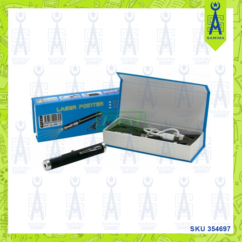 FLEXI USB-201G RECHARGABLE LASER POINTER GREEN – Samima
