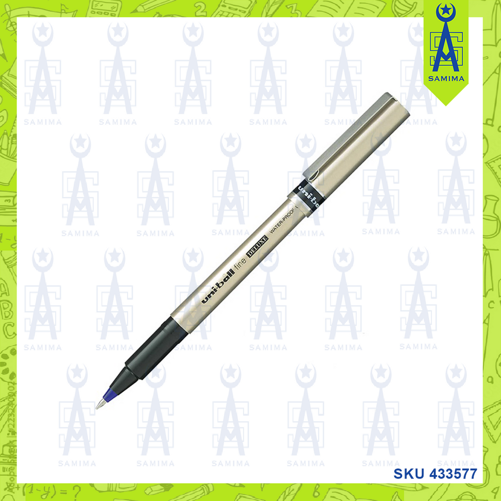 UNIBALL FINE DELUX BALL PEN UB-177 BLUE – Samima