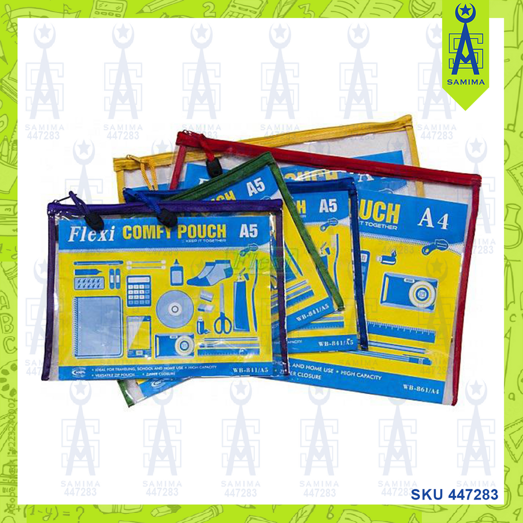 FLEXI A5 PENCIL CASE COMFY PUNCH WB-841 – Samima