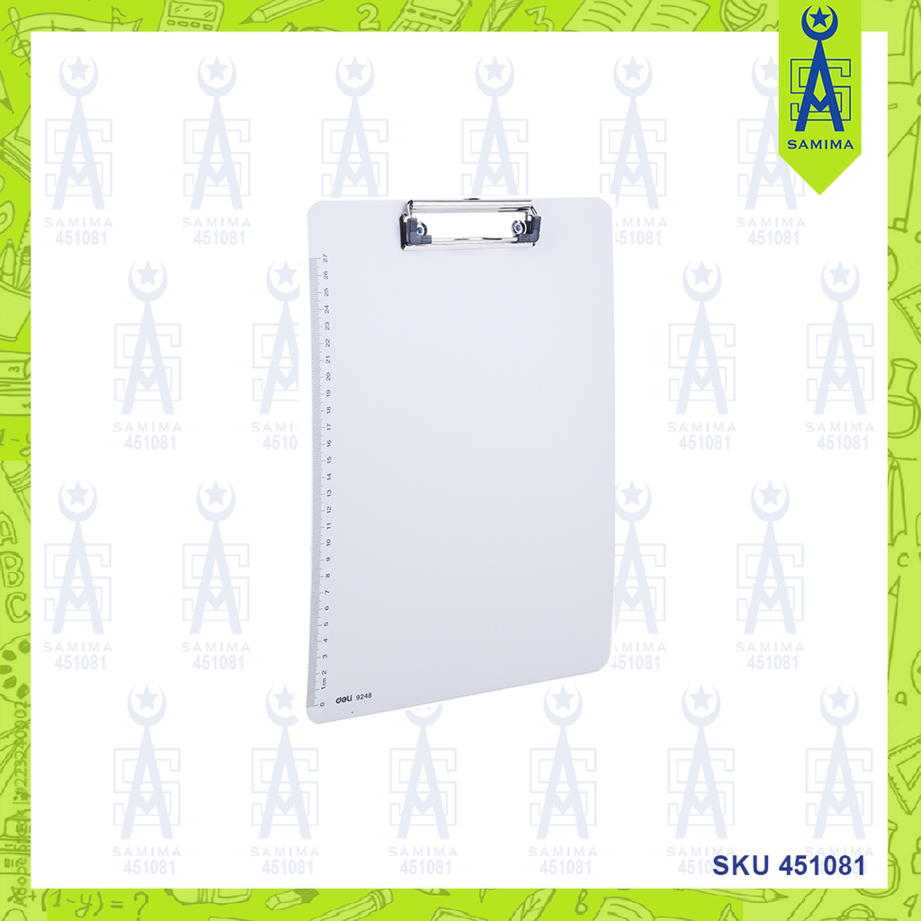 DELI 9248 START PVC CLIP BOARD A4 – Samima