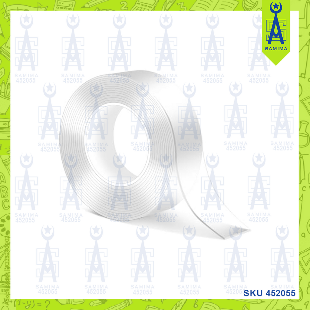4.5MAGIC NANO TRANSPARENT TAPE 20MM X 1.5M – Samima