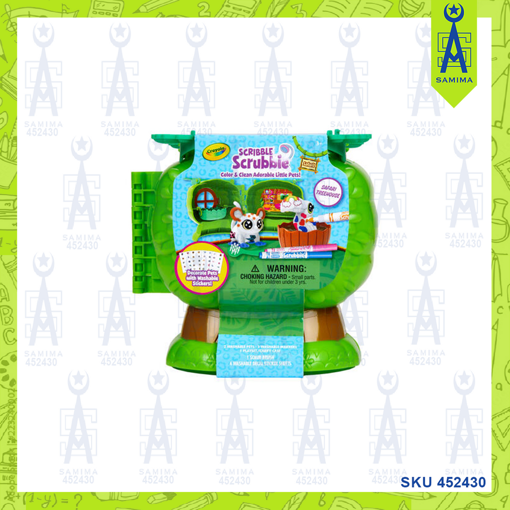 CRAYOLA SCRIBBLE SCRUBBIE SAFARI – Samima