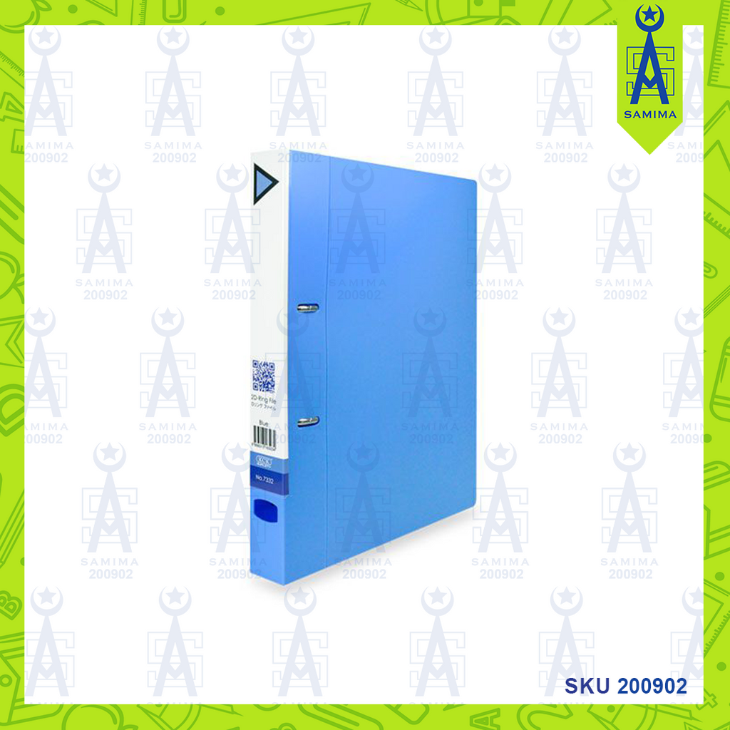 KCK PLAY 2D RING FILE-BLUE 7332 – Samima