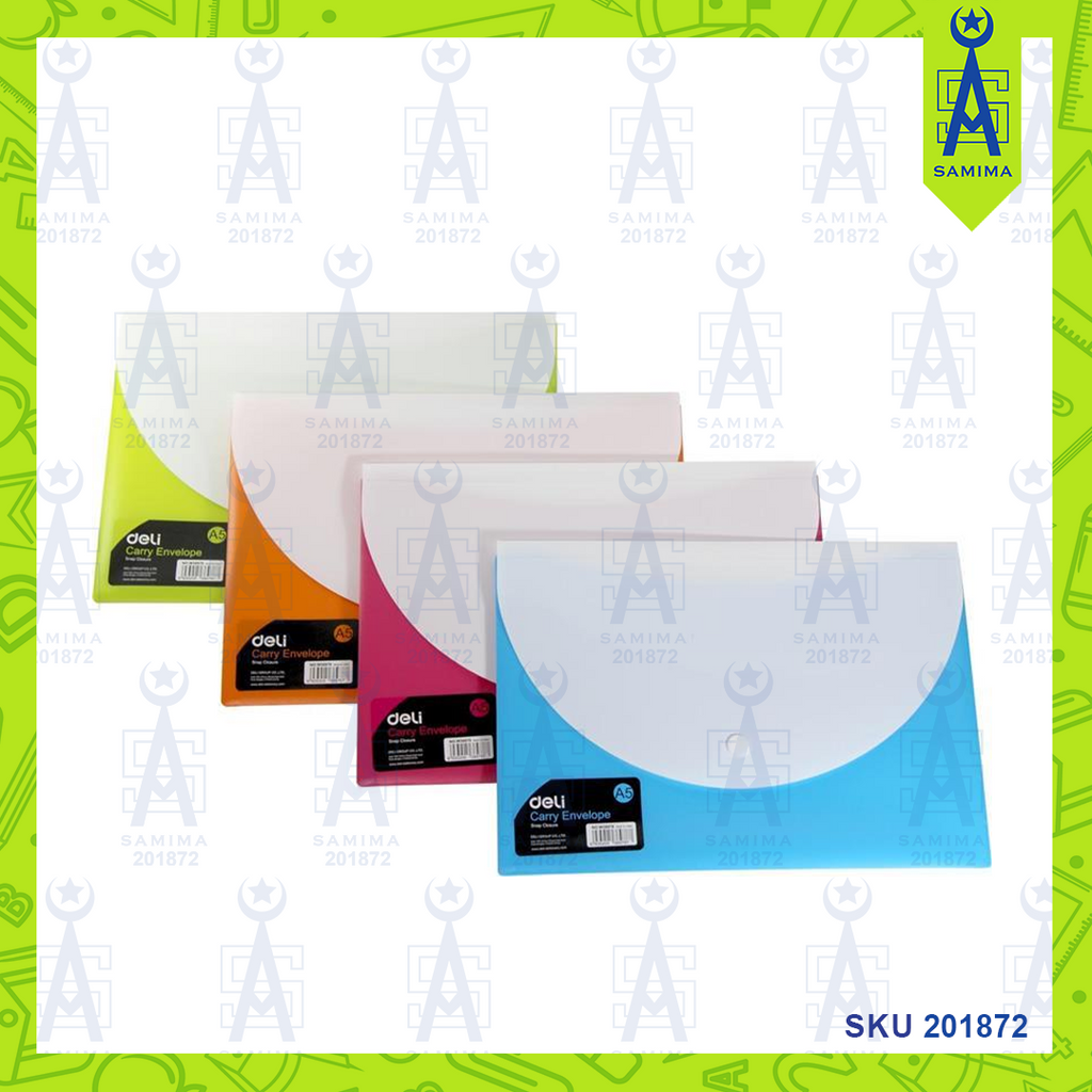 DELI 38978 RIO BUTTON FILE HOLDER A5 – Samima