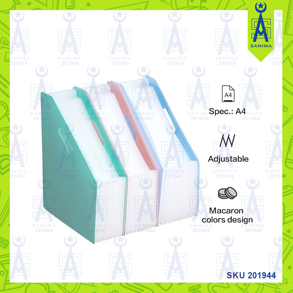 DELI B41102 EXPANDING FILE (BOX TYPE) 13 POCKET A4 – Samima