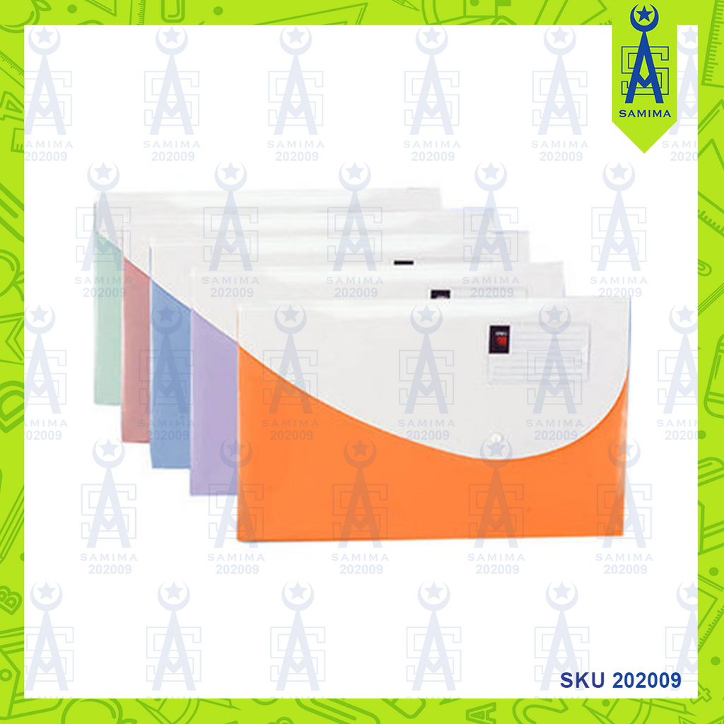 DELI 5506 MACARON BUTTON FILE + FOLDER – Samima