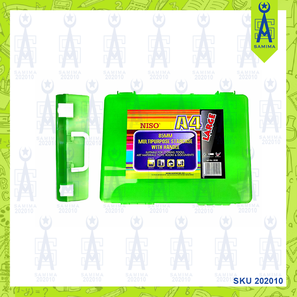 NISO DOCUMENT CASE WITH HANDLE A4 85 MM 8185 – Samima
