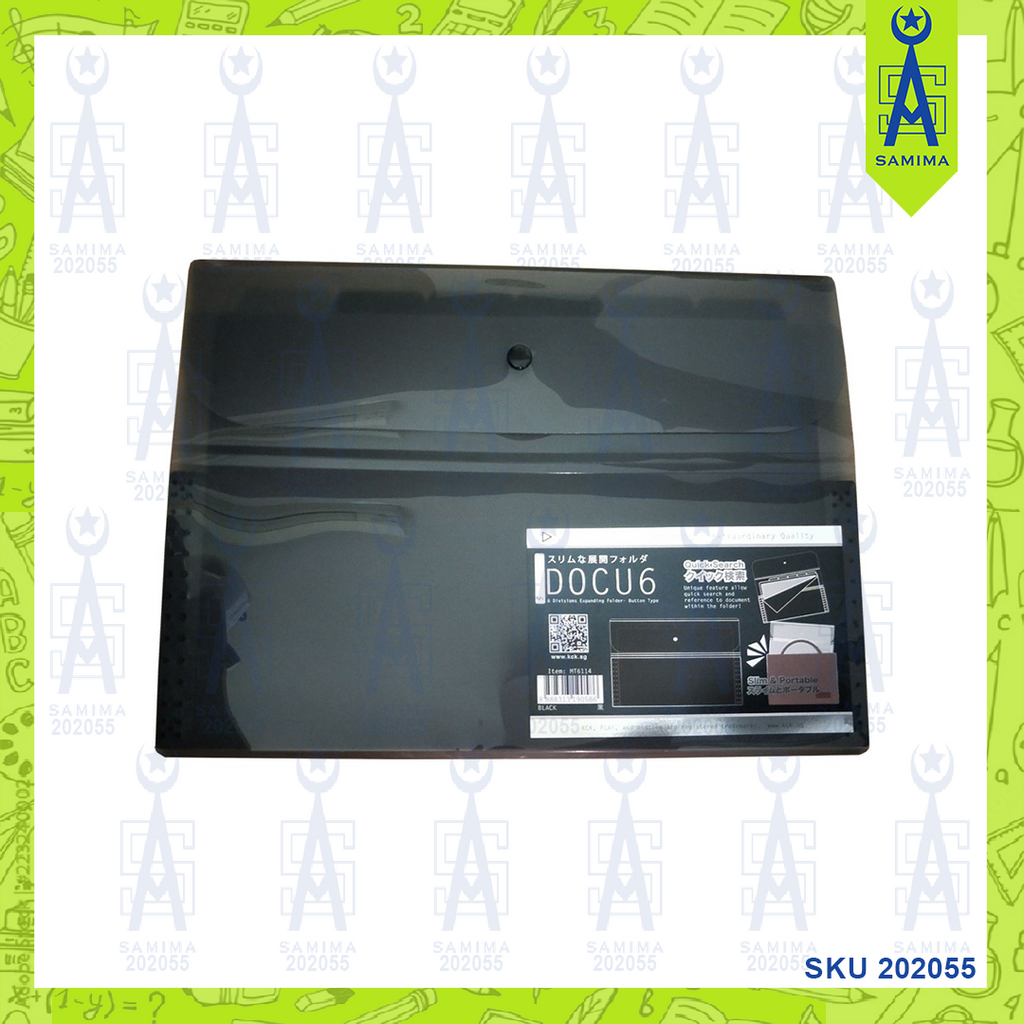 KCK MT6114 DOCU6 EXPA BUTTON (FILE) HOLDER BLACK – Samima
