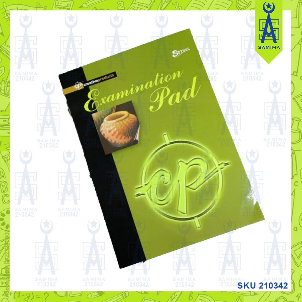 CP EXAMINATION PAD A4 70GSM 100'S 1321A – Samima