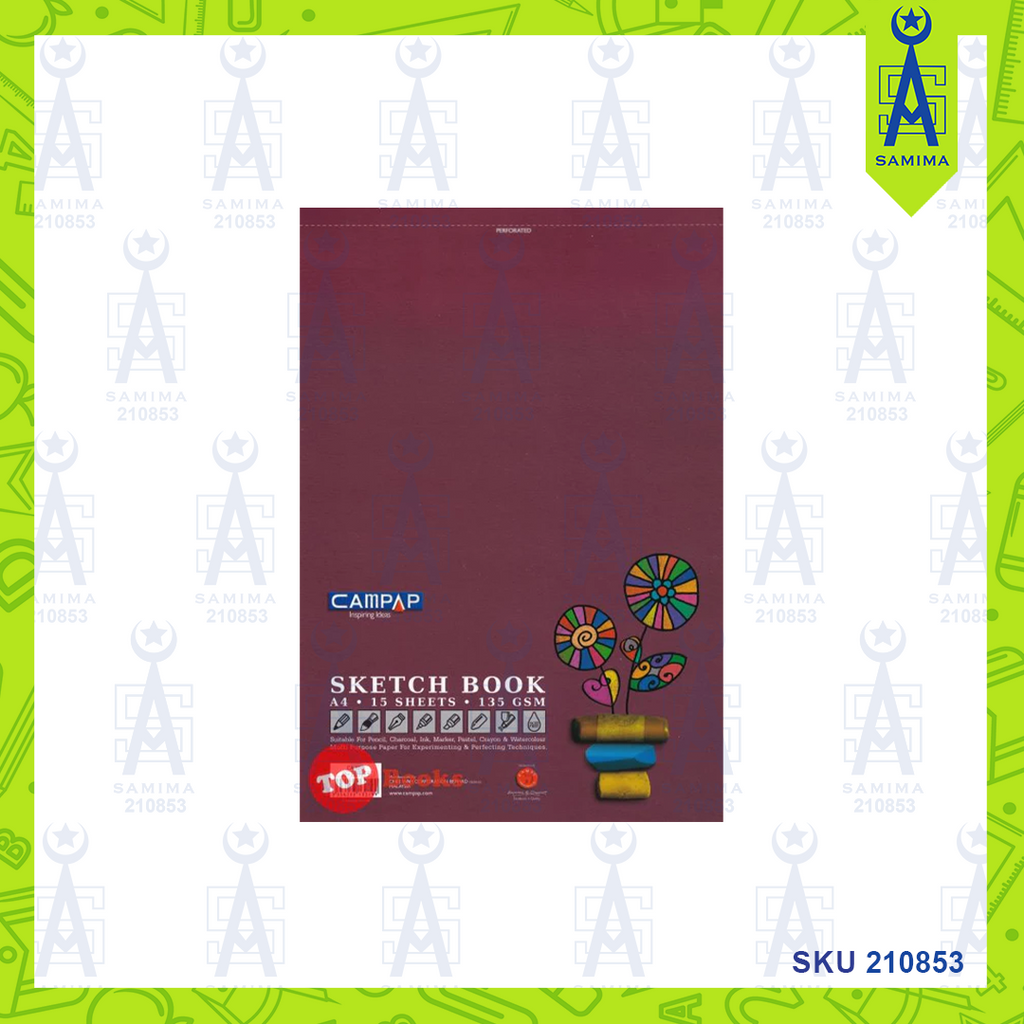 CAMPAP SKETCH BOOK A4 CA 3219 – Samima