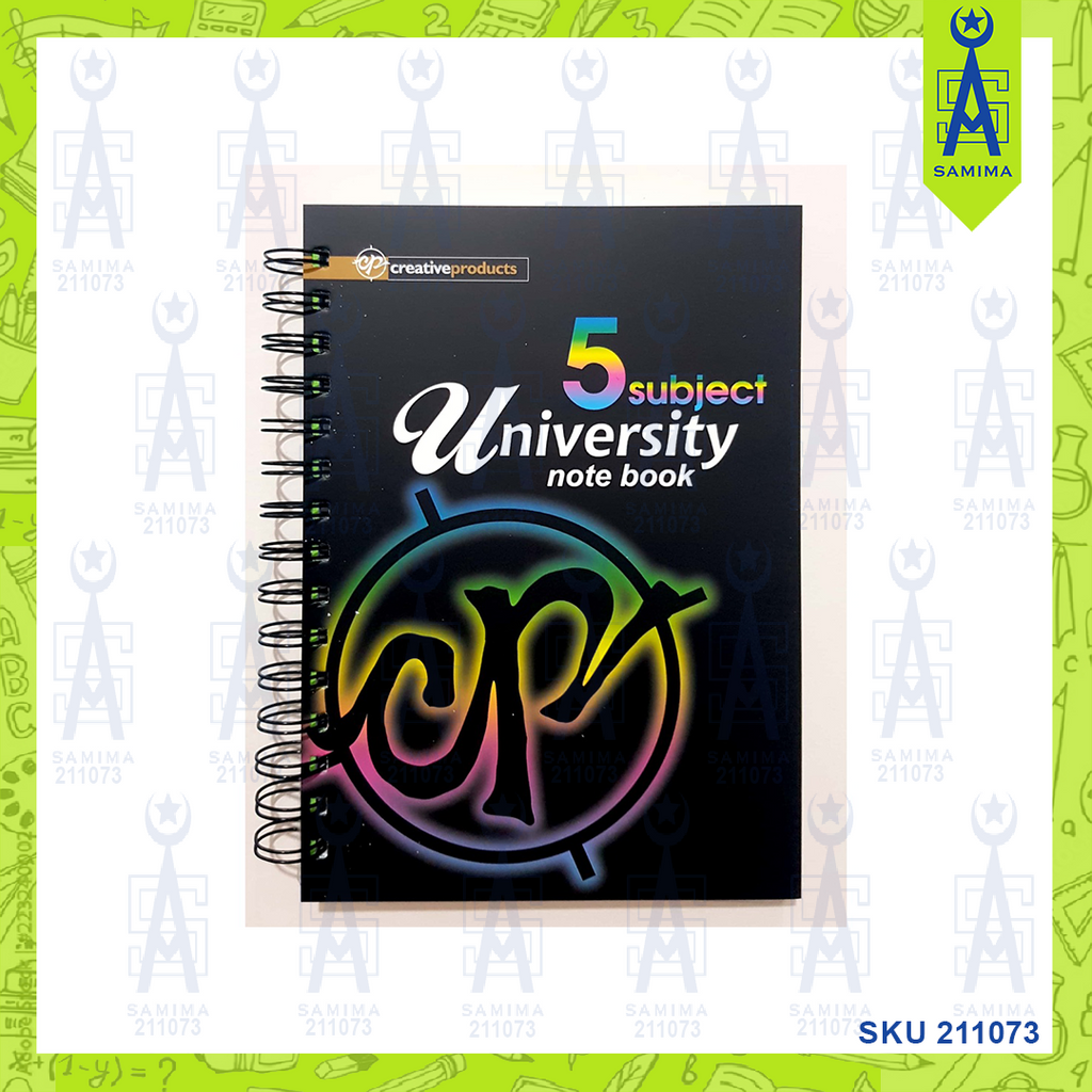 CP 4 SUBJECT UNIVERSITY NOTE BOOK A5 SCNB-P5100-4 – Samima