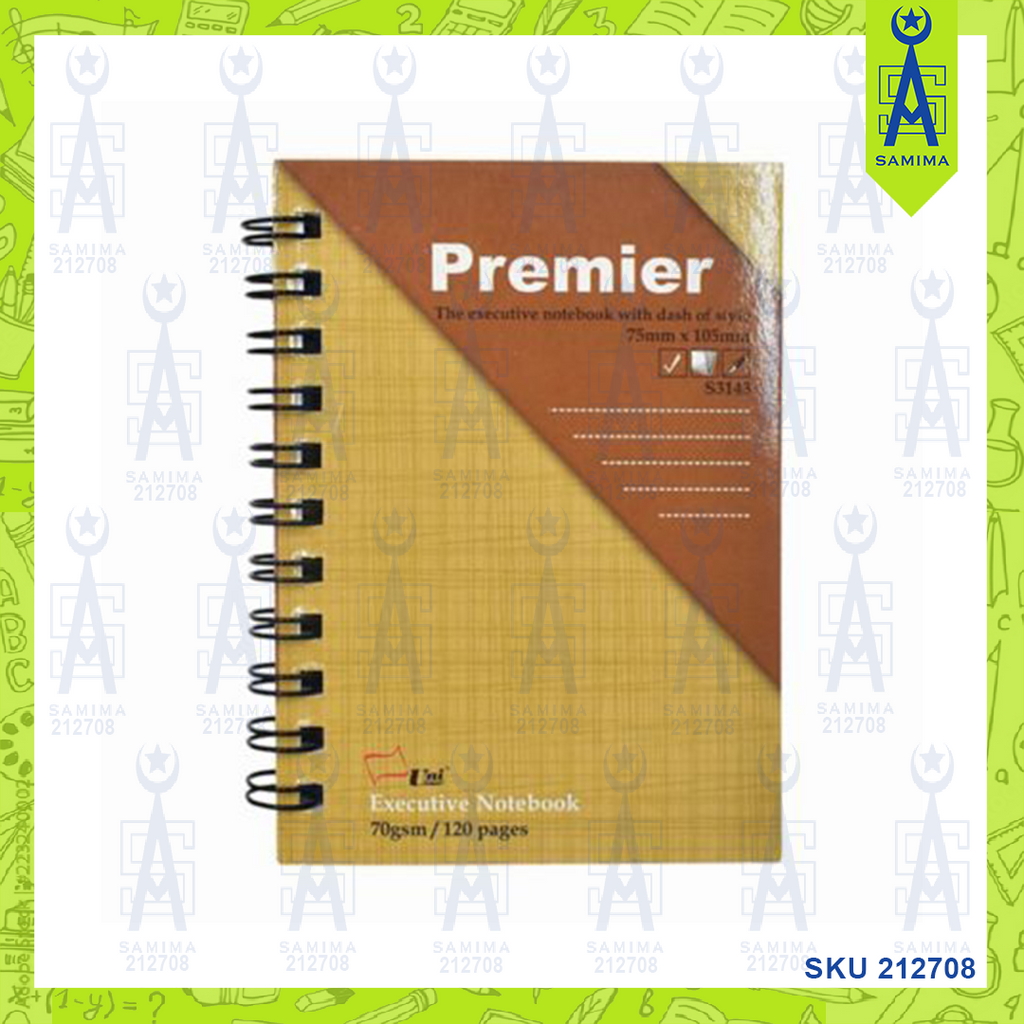 UNI S-3143 PREMIER RINGS NOTE BOOK – Samima