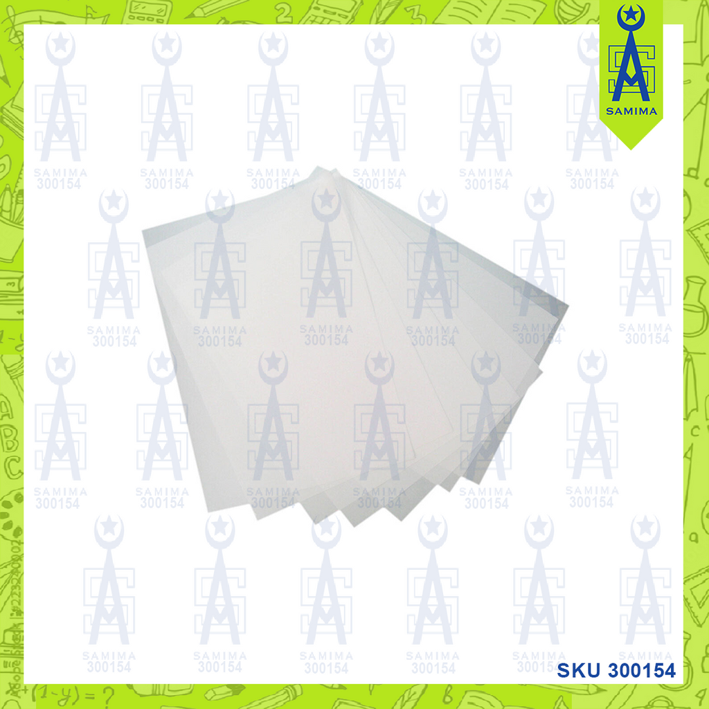 AZOGRAPH TRACING PAPER 95 GSM A4 10 SHEET – Samima