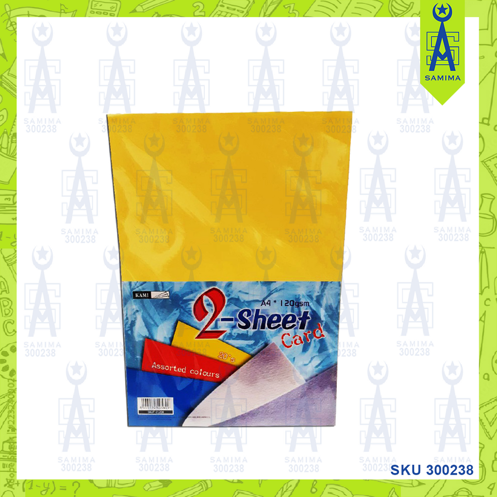 KAMI 2 SHEET CARD 41200 – Samima