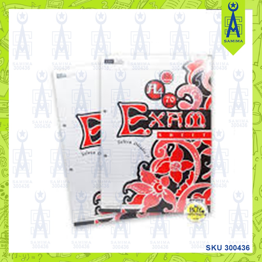 A4 EXAM SHEET 70GSM 30'S – Samima