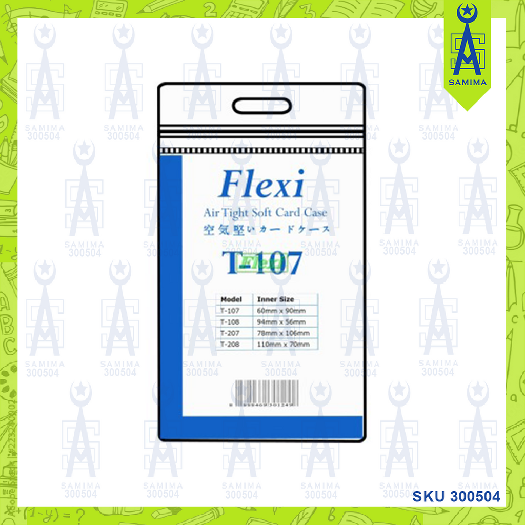 FLEXI AIR TIGHT SOFT CARD CASH 110MMX70MM – Samima
