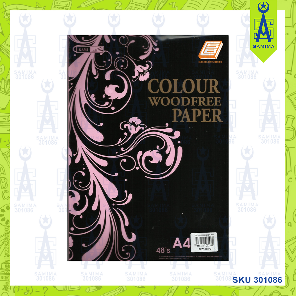 KAMI COLOUR WOOD FREE PAPER MIX COLLOURS 450'S – Samima