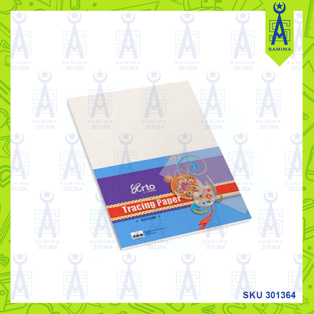 ARTO 36368 TRACING PAPER A4 60GSM 20 SHEETS – Samima