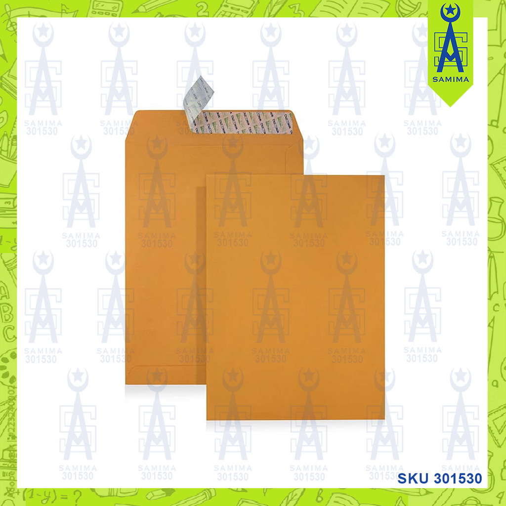 CAPTAIN WINPAQ BROWN ENVELOPE 9 X 13'' 110GSM 1'S – Samima