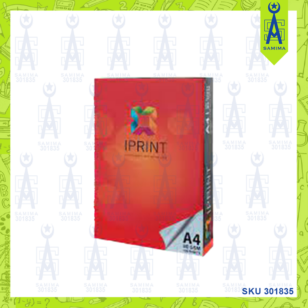 IPRINT WHITE A4 PAPER 80GSM 500'S/REAM – Samima
