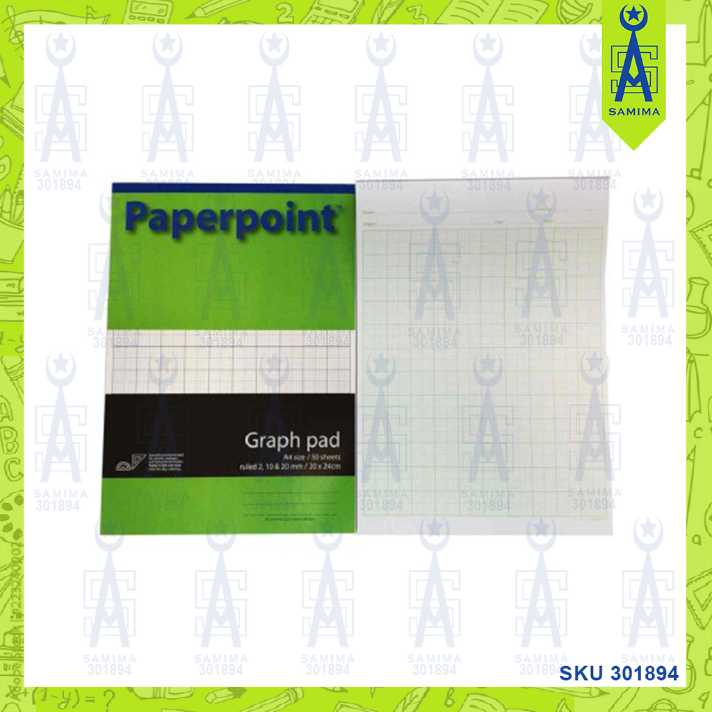 PENTEX GRAPH PAD A4 50'S FPGP-7050 – Samima
