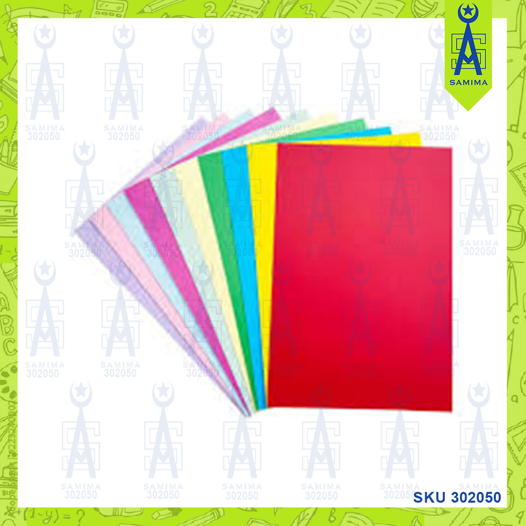 DREAM CONSTRUCTION 3D COLOUR PAPER A3 160GSM 40'S – Samima