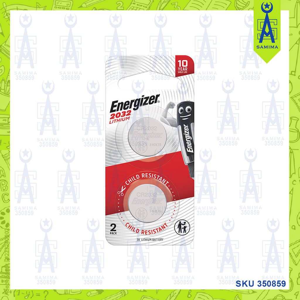 ENERGIZER LITHIUM COIN BATTERY 2032 – Samima