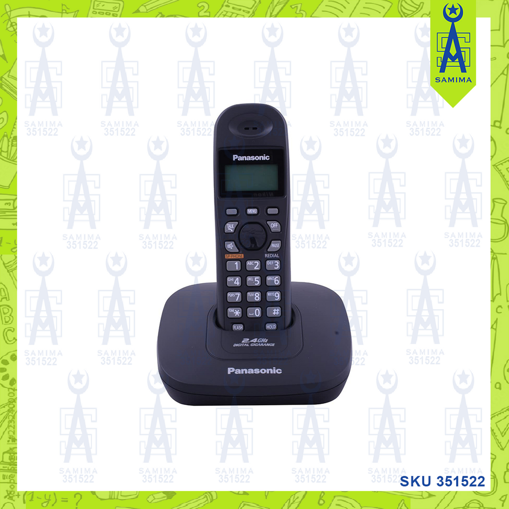 PANASONIC CORDLESS TELEPHONE KX-TG3611BX – Samima