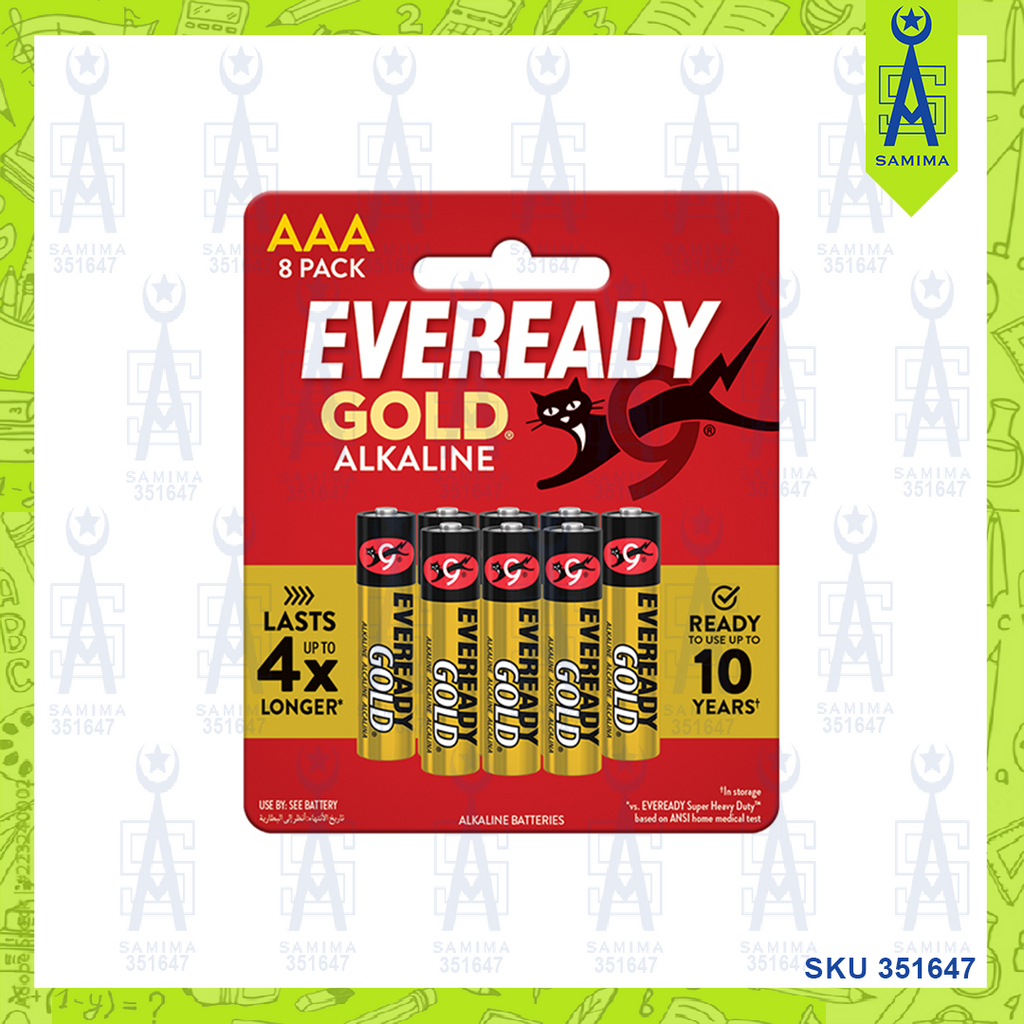 EVEREADY GOLD AAA 1 X 12 EV-A92BP8 – Samima