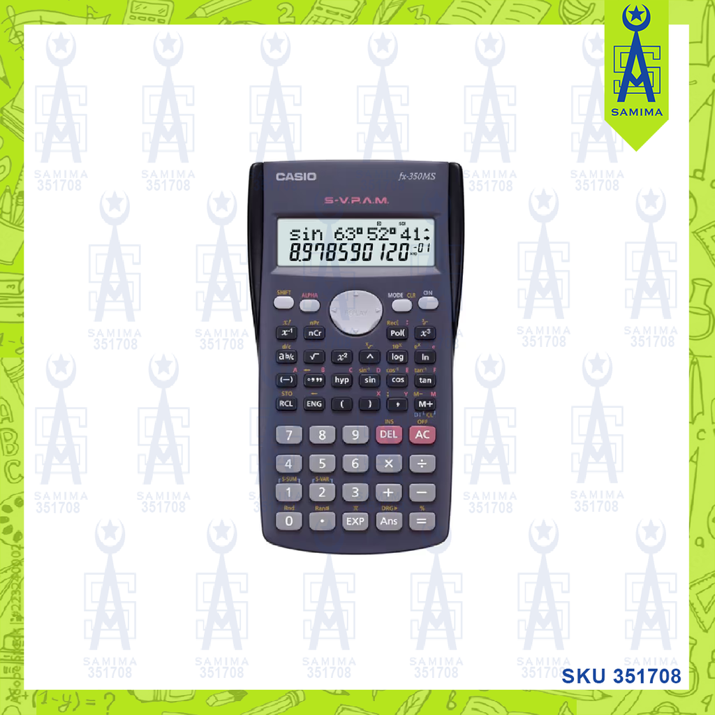CASIO FX-350MS SCIENTIFIC CALCULATOR ORIGINAL – Samima