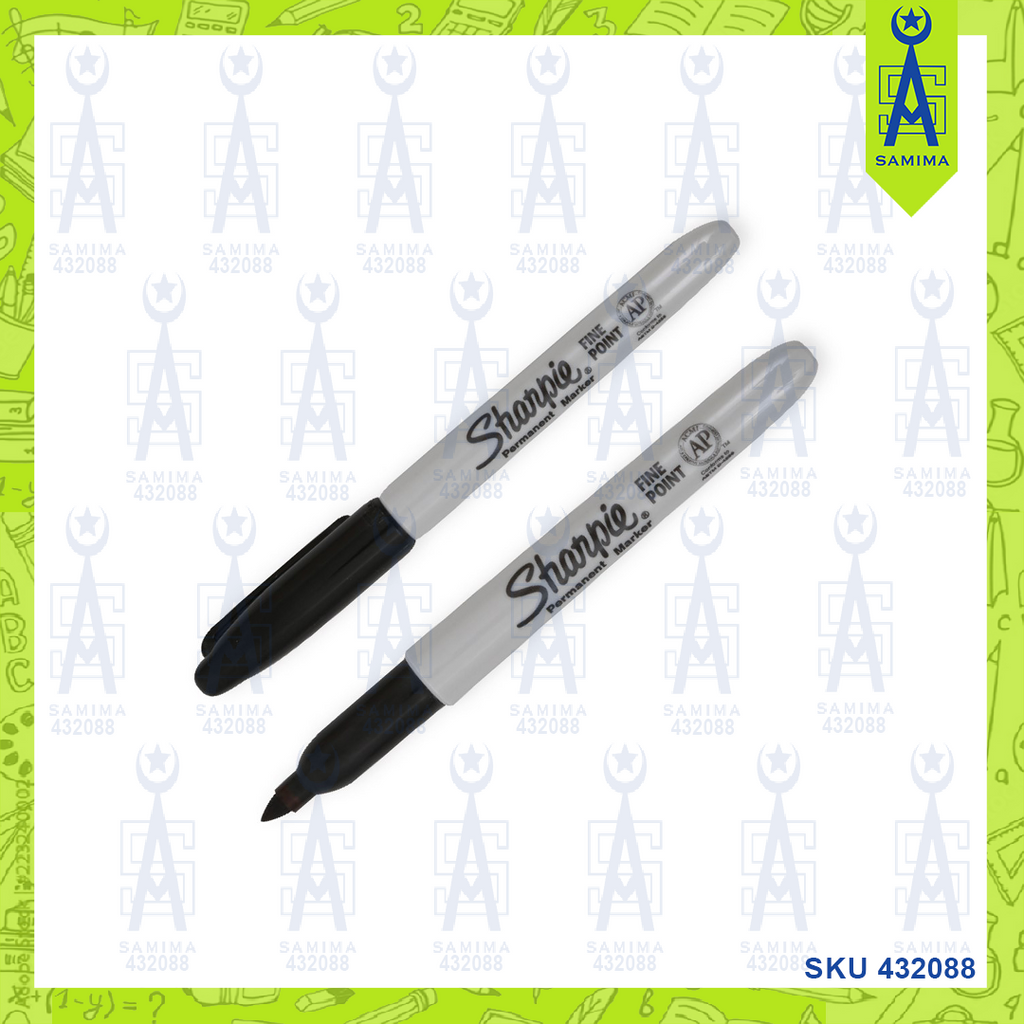 SHARPIE FINE POINT PERMANENT MARKER BLACK – Samima