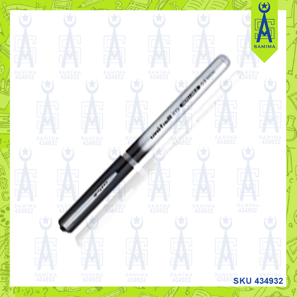 UNI MICRO ROLLER PEN REFILLABLE 0.5MM UB-215 BLACK – Samima