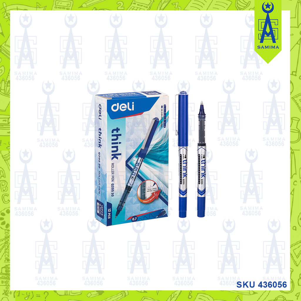 DELI Q20530 THINK ROLLER PEN 0.7MM – Samima