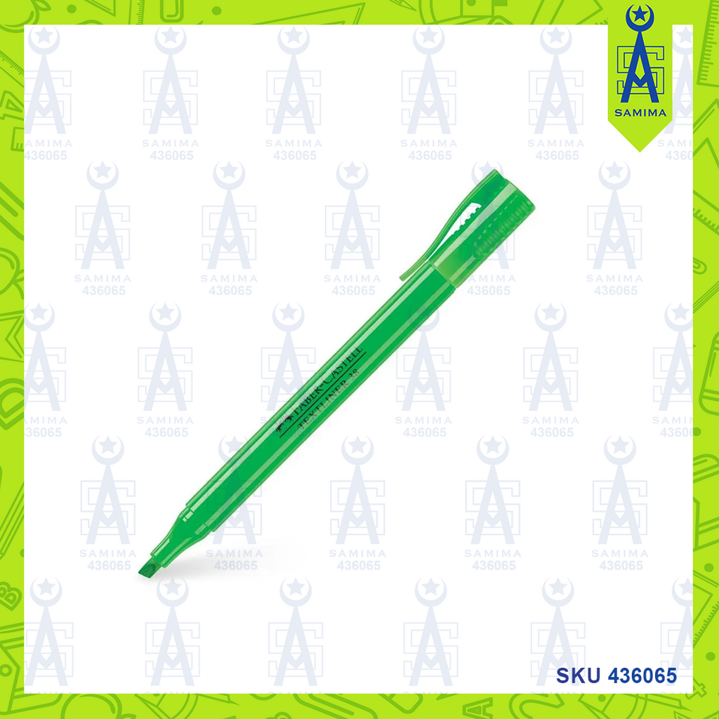 FABER CASTELL HL TEXTLINER 38 PASTEL L / GREEN – Samima