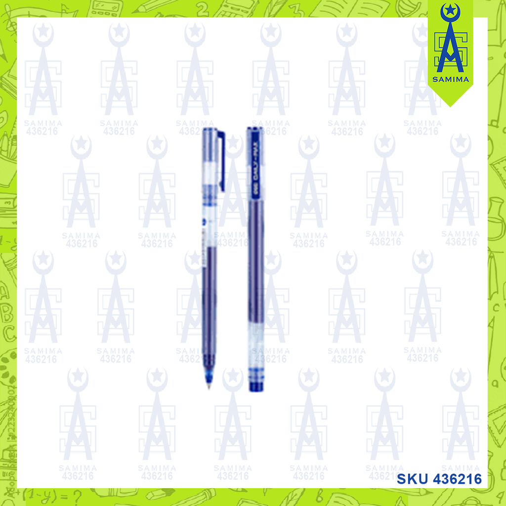 DELI G16-BL MAX GEL PEN BLUE 0.5MM 1'S – Samima