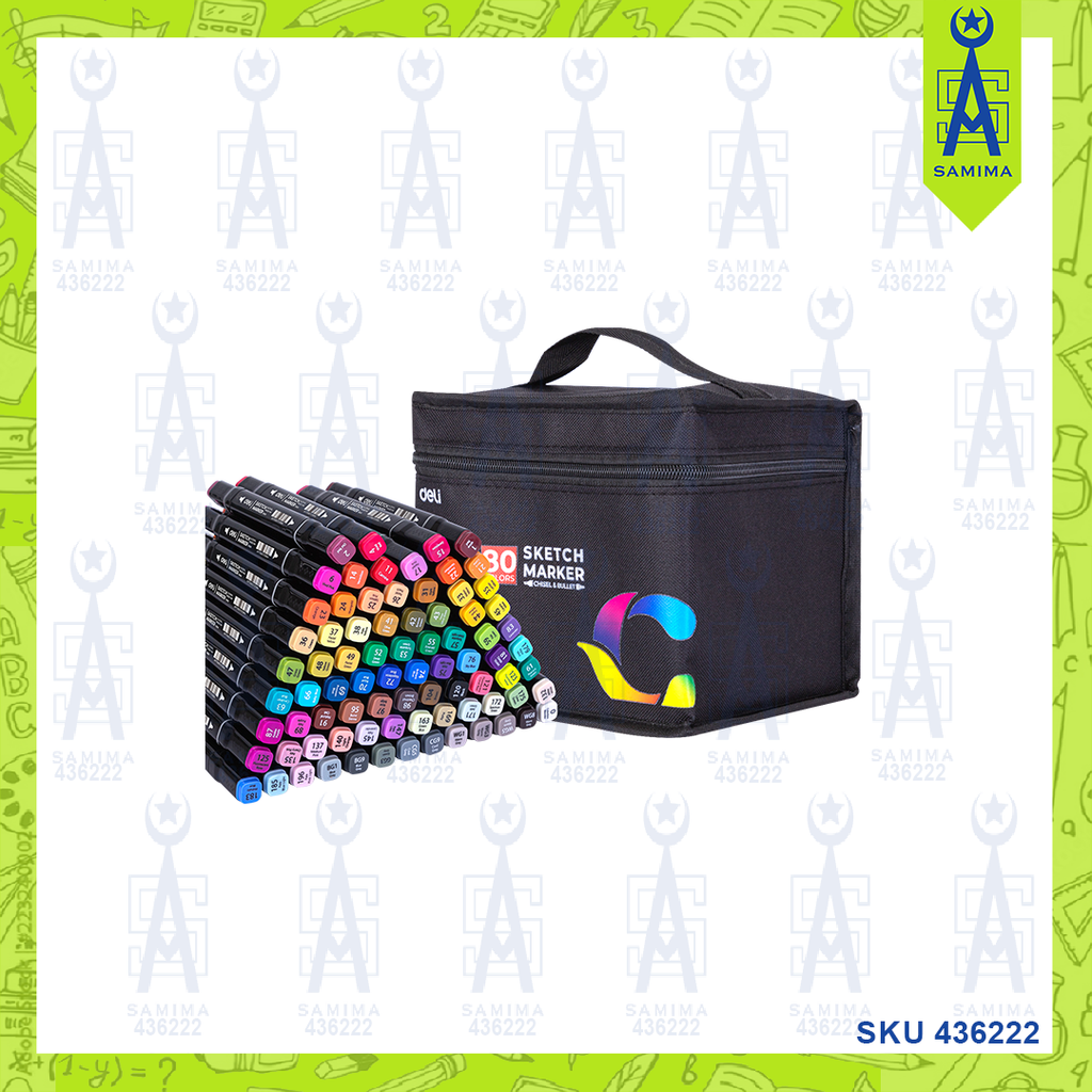 DELI C184-80 FINENOLO SKETCH MARKER 80'S / BAG – Samima