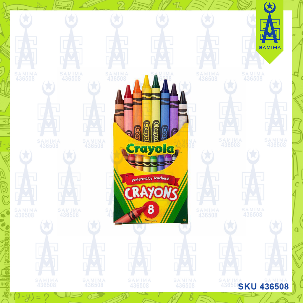 CRAYOLA CRAYONS 8'S – Samima