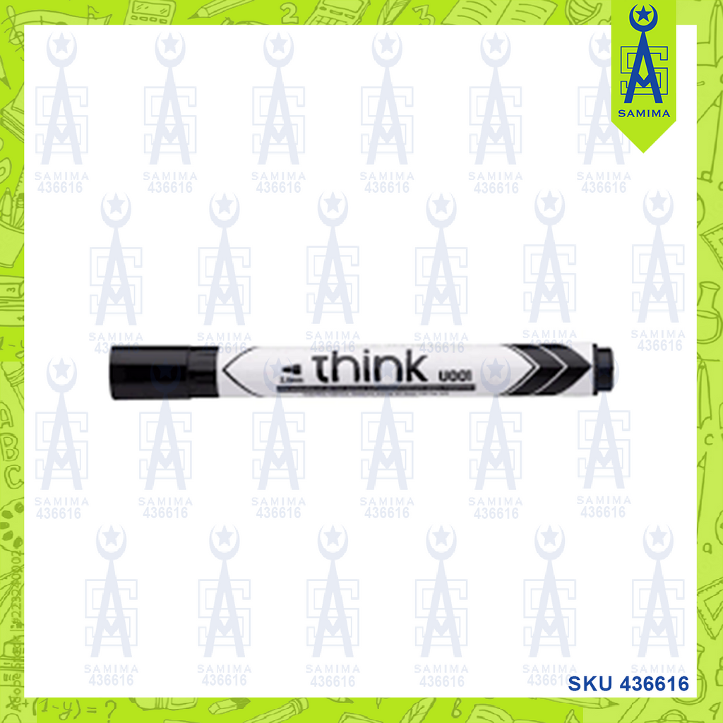 DELI U00120 THINK WHITEBOARD MARKER BLACK 2.0MM – Samima