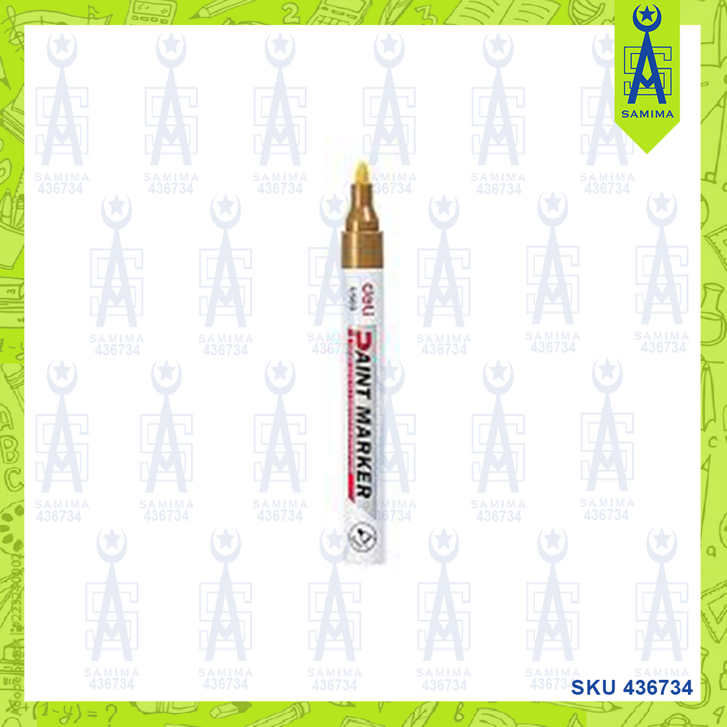 DELI U500-GD PAINT MARKER GOLD 2MM – Samima