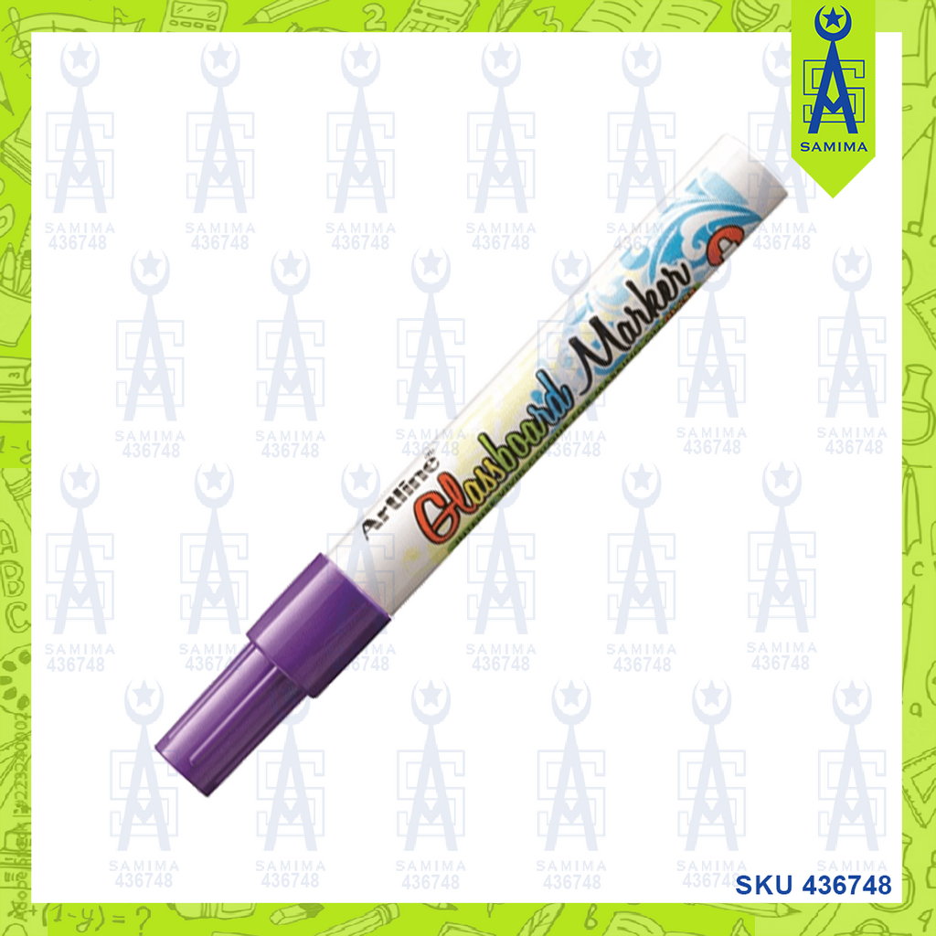 ARTLINE PURPLE GLASSBOARD MARKER EPG-4 – Samima