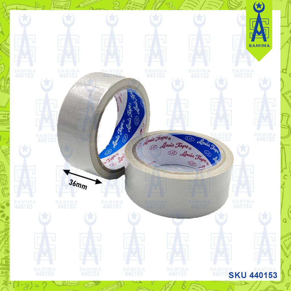 LOUIS DOUBLE SIDED TAPE 36MM X 9M – Samima