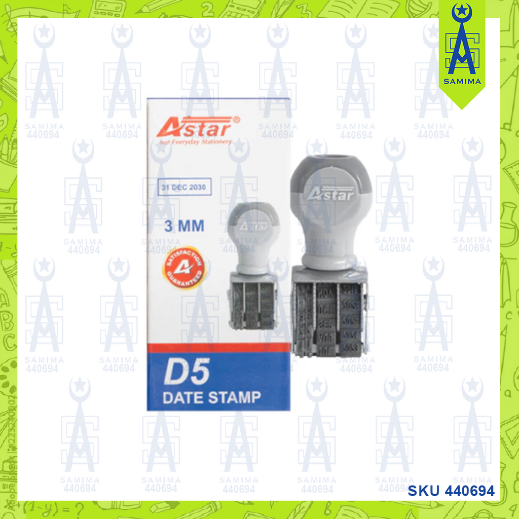 ASTAR DATE STAMP D-5 – Samima