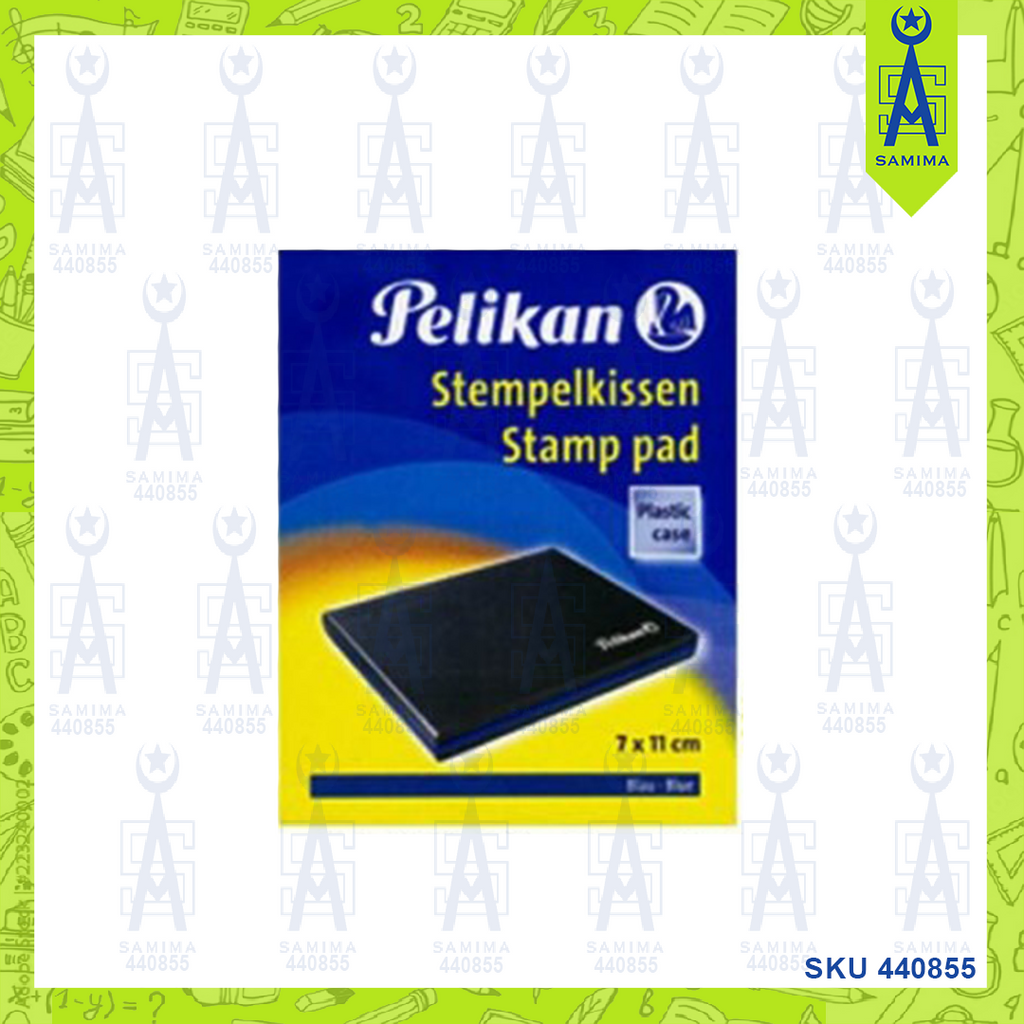 PELIKAN STAMP PAD 2E 7 X 11CM BLUE – Samima
