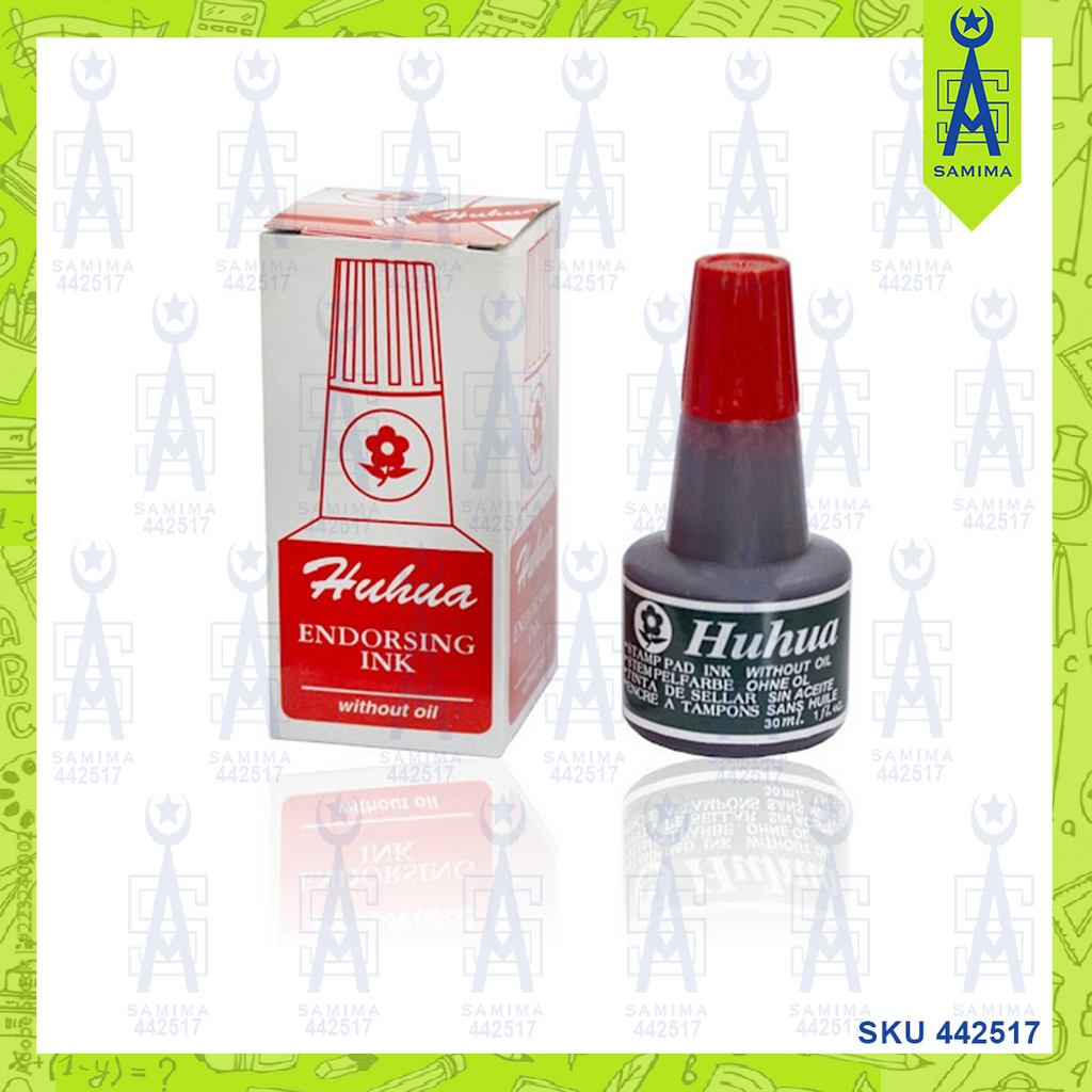HUHUA ENDORSING INK RED – Samima
