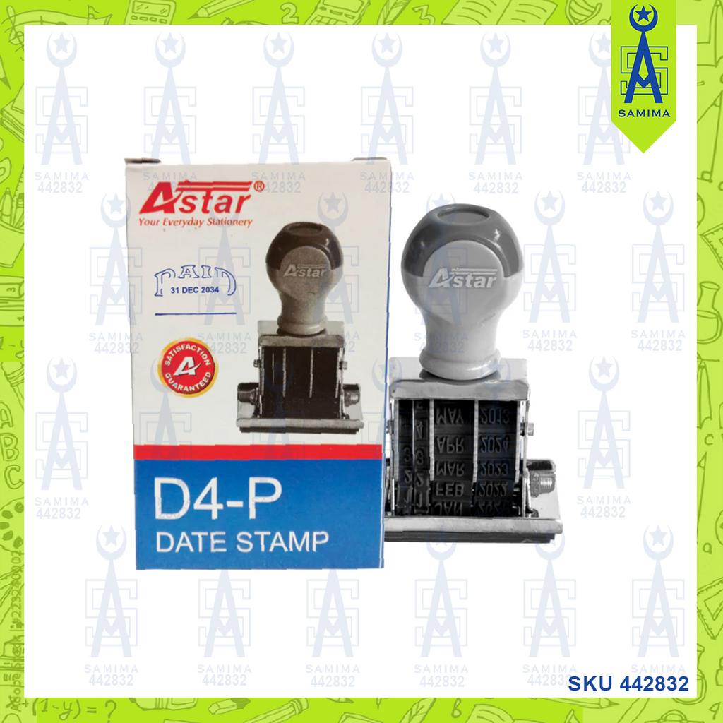 ASTAR DATE STAMP PAID D-4P – Samima