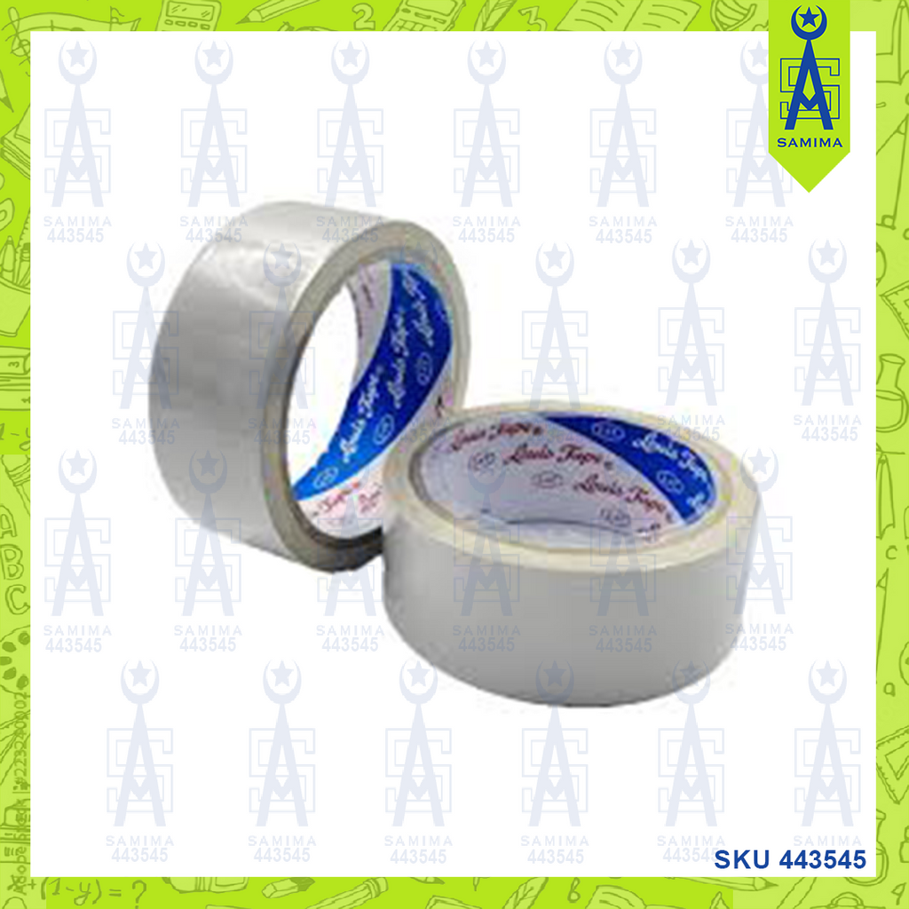 LOUIS CLOTH TAPE 36MM X 7.2M WHITE – Samima