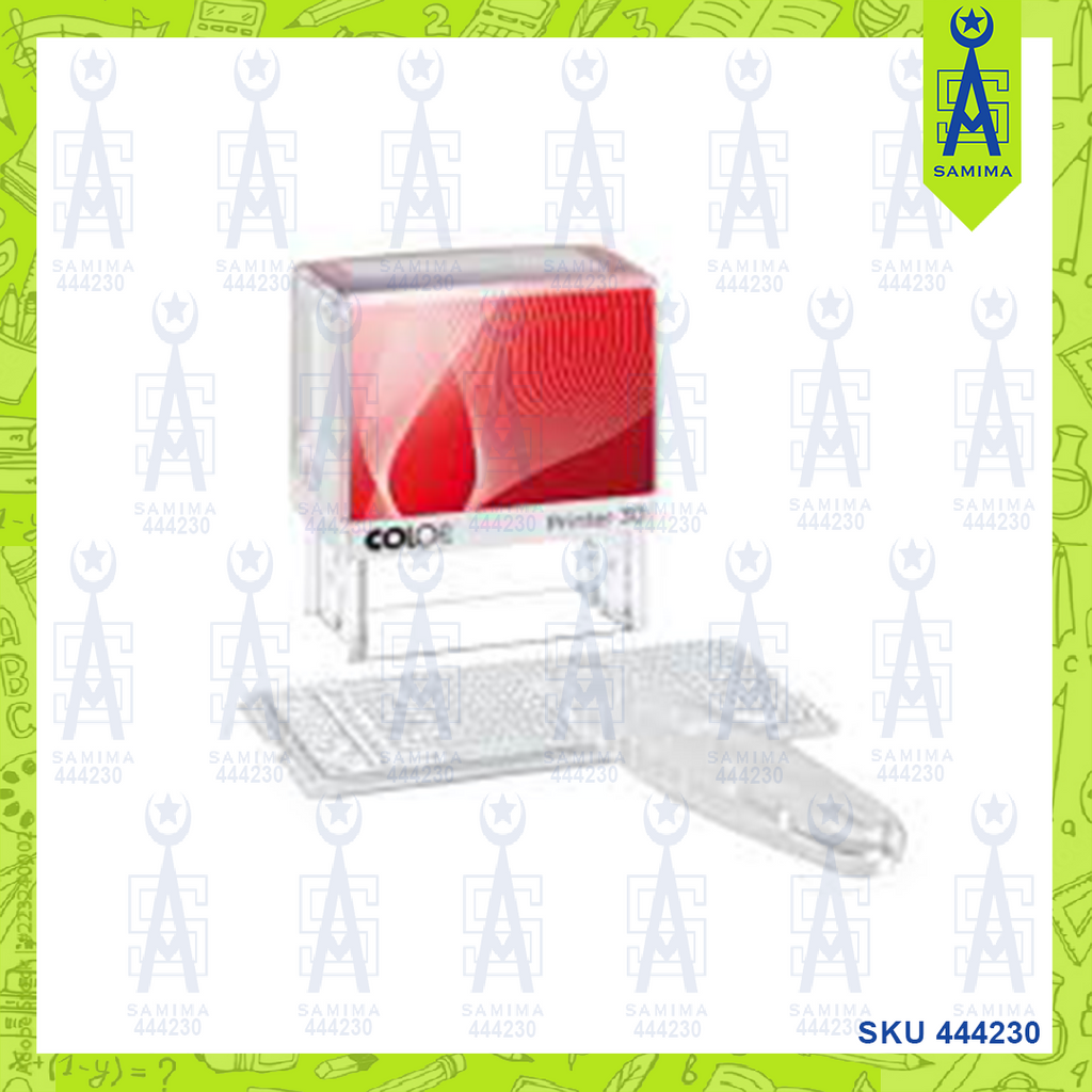 COLOP PRINTER 30 / 2SET DIY 2.5,3.5MM TEXT STAMP – Samima